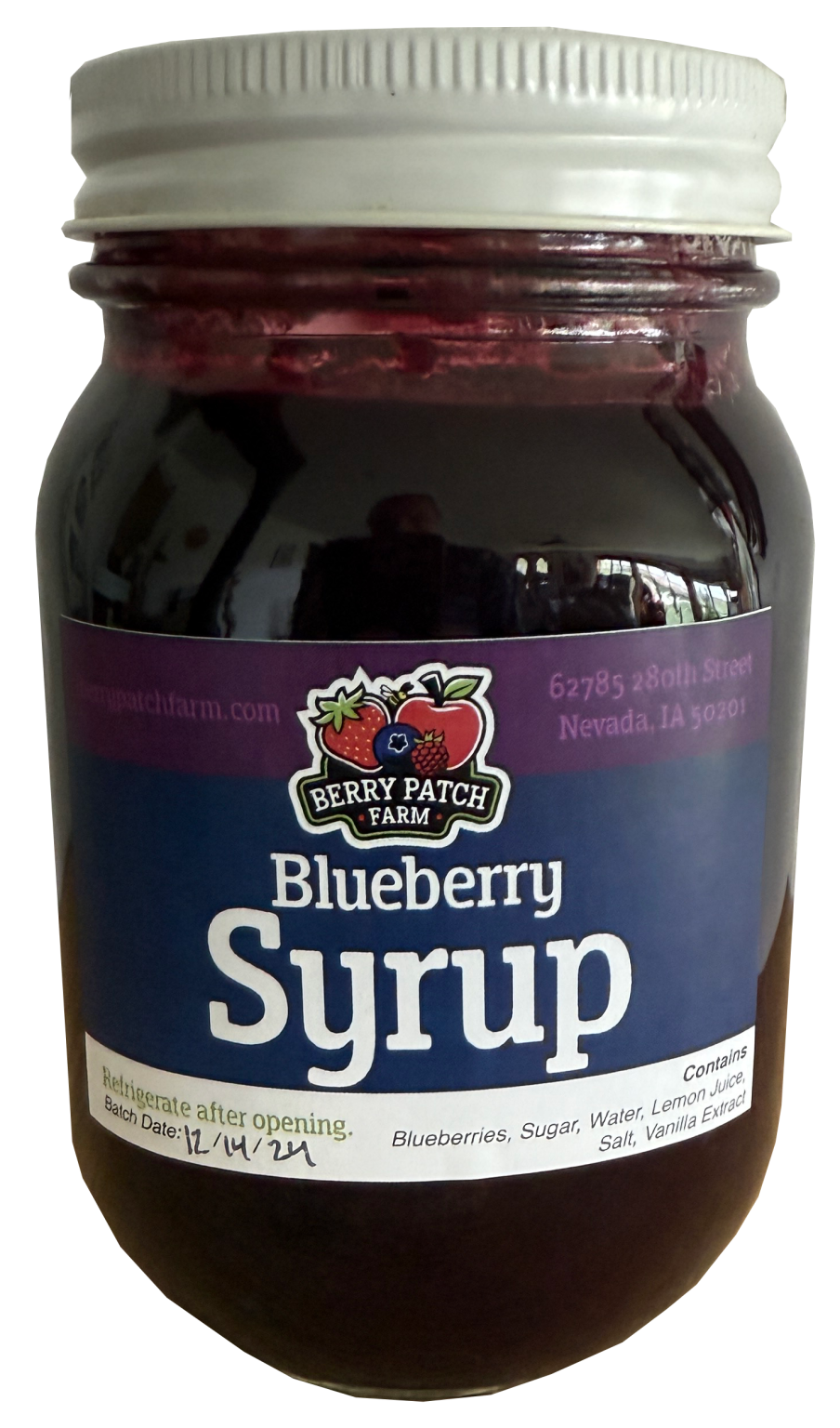 Blueberry Syrup – Berry Patch Farm