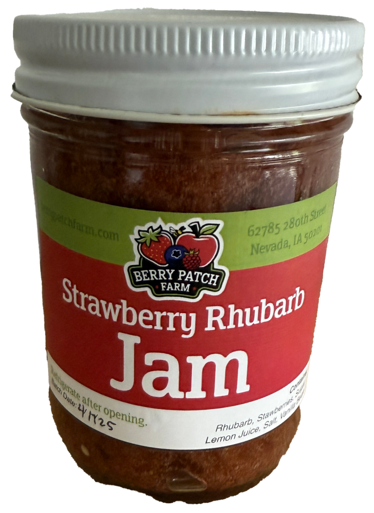 Strawberry Rhubarb Jam – Berry Patch Farm